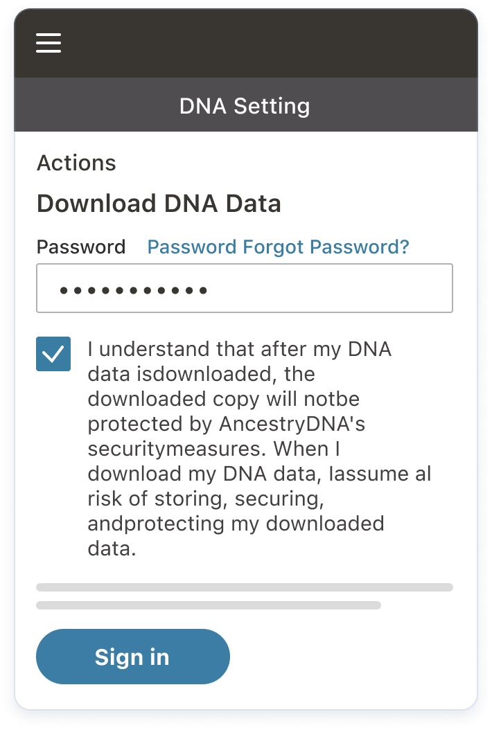 How to download data from Ancestry