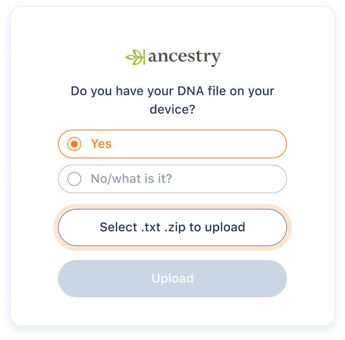 How to download data from Ancestry